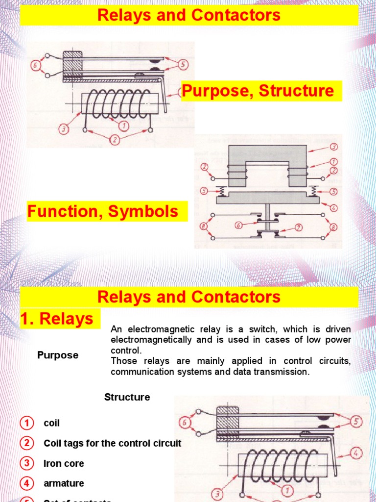 Training Contactor PDF | PDF | Relay | Inductor