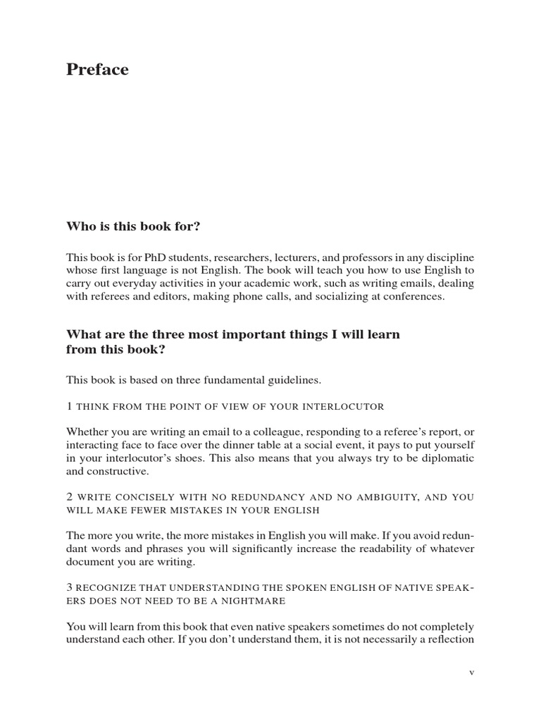 Preface: Who Is This Book For? | PDF | English Language | Object (Grammar)