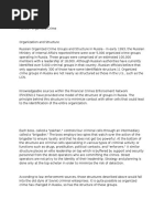 Organization Structure Bratva Structure: Pakhan | PDF | American Mafia ...