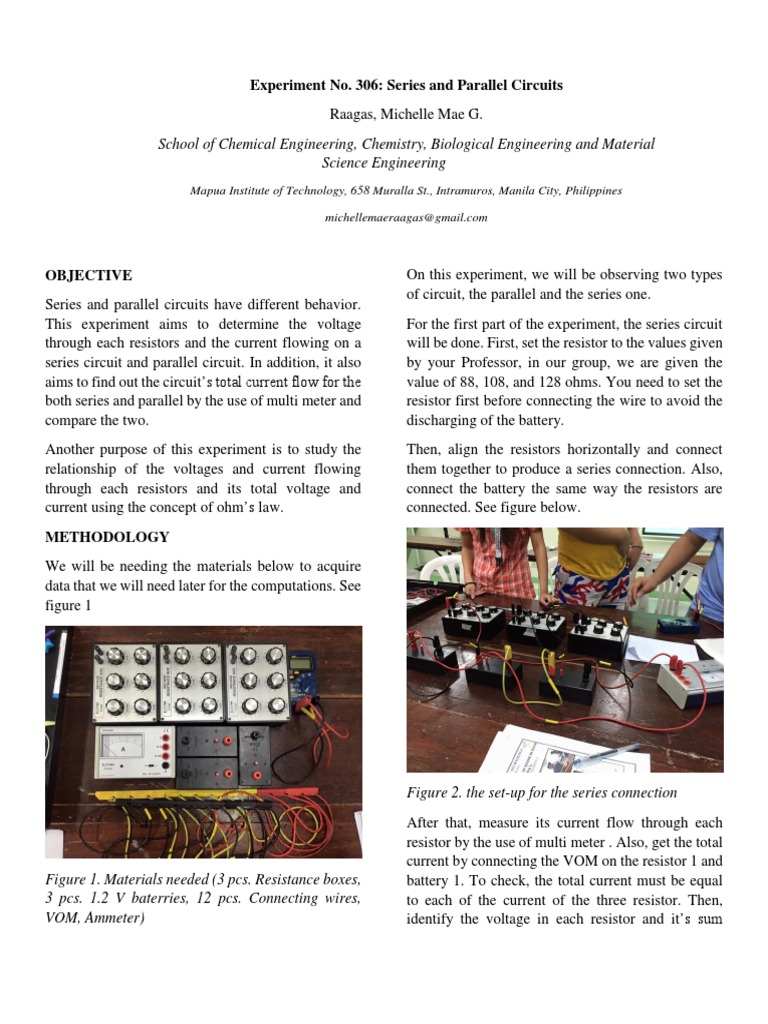 Raagas Phy12l A4 E306 2Q1516 PDF | PDF | Series And Parallel Circuits ...