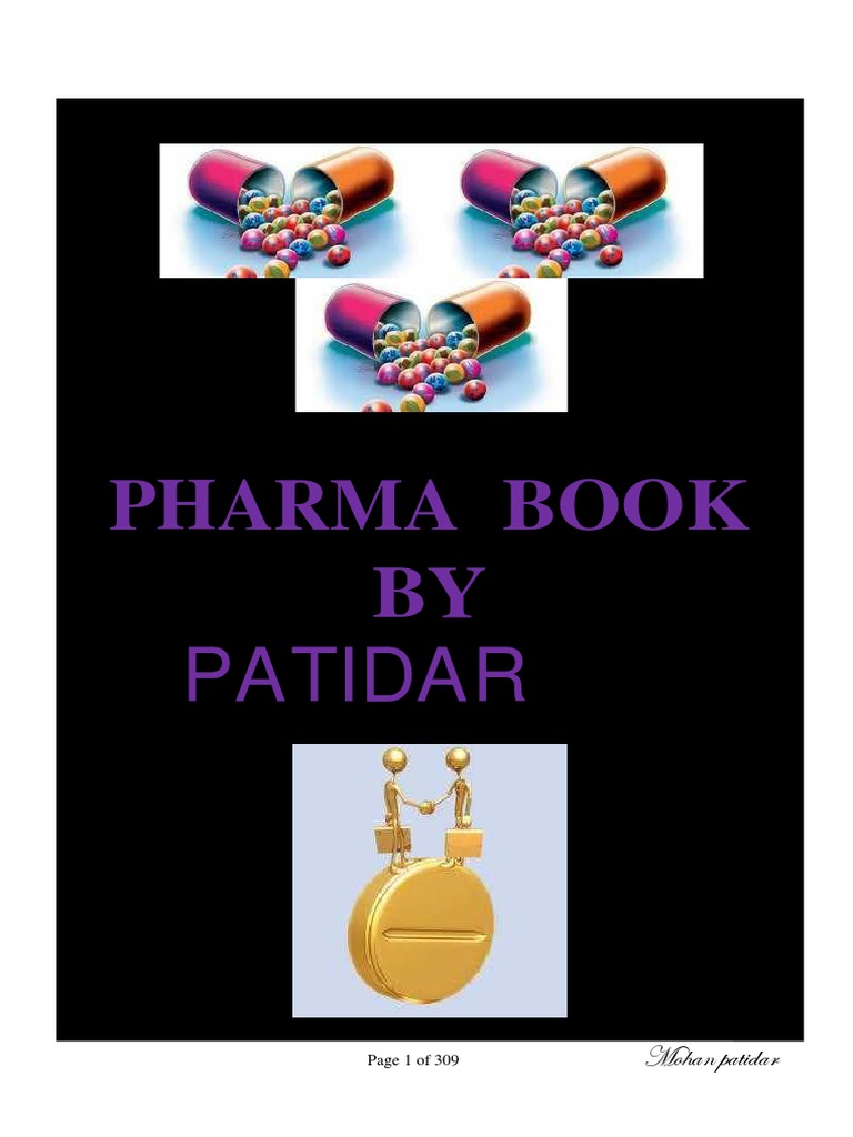 Pharma Book by Mohan Patidar Unlocked | PDF | Verification And ...