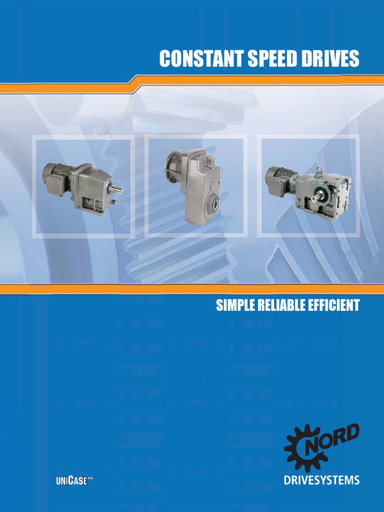 Nord Drive Systems | PDF | Transmission (Mechanics) | Gear