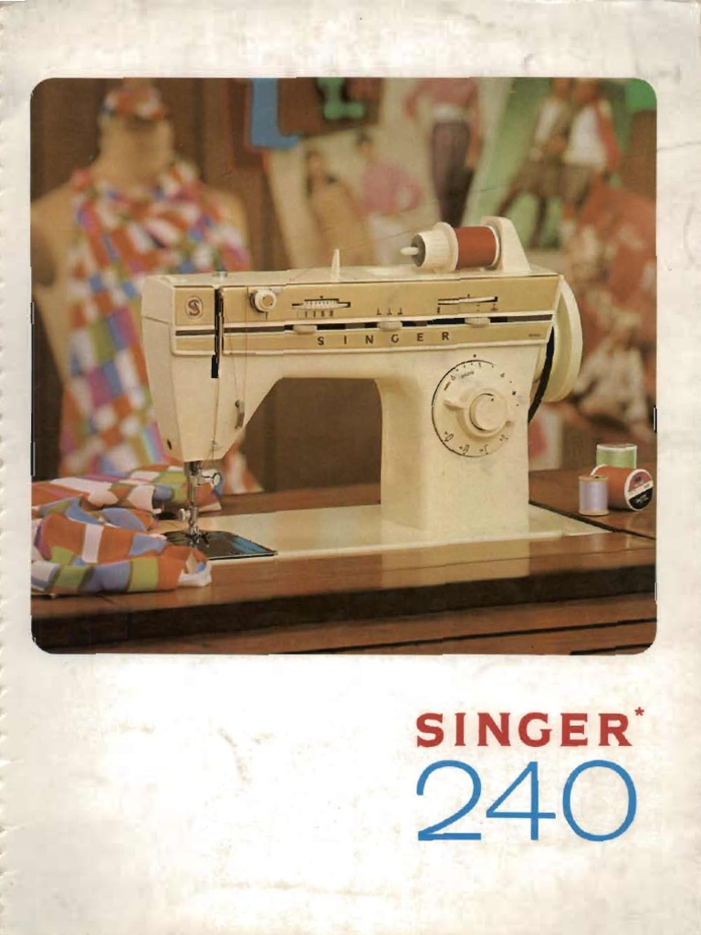 Singer 240 | PDF | Agulha de costura | Costura