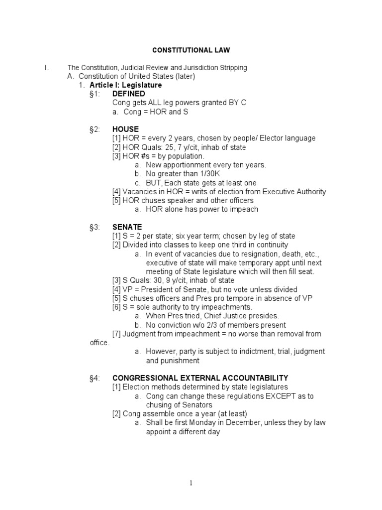 Conlaw1 Amar 2003spr2 | PDF | Standing (Law) | Article Three Of The ...