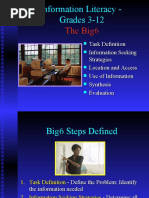 Overview of the Big6 Model | PDF | Information Literacy | Learning