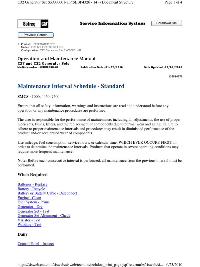 Sisweb Sisweb Techdoc Techdoc Print Page | PDF | Components | Energy ...