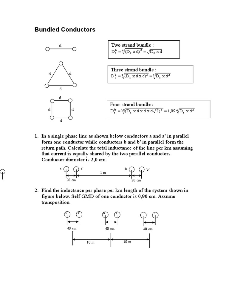 Bundled Conductors | PDF