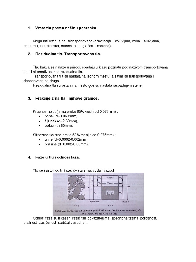 Mehanika Tla Skripta PDF | PDF