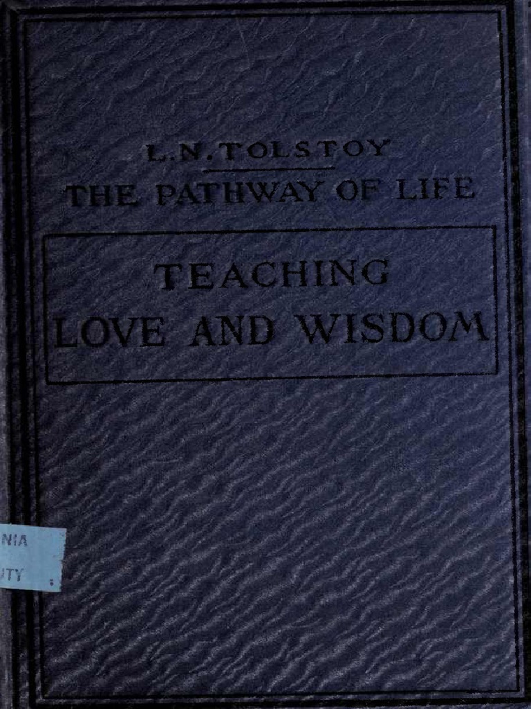 Tolstoy, Leo - The Pathways of Life PDF | PDF | Faith | Heaven