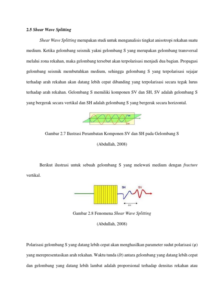 Shear Wave Splitting | PDF