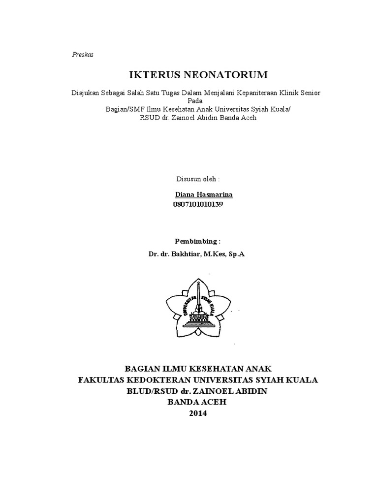 Ikterus Neonatorum | PDF