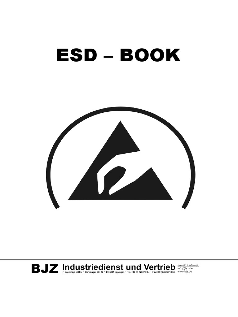 Esd Book | PDF | Electrostatic Discharge | Electrostatics