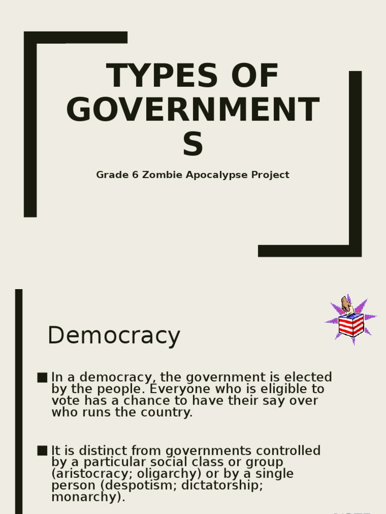 Six Types of Government Explained | PDF | Politics | History
