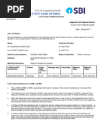 FD Receipt | PDF | Payments | Investing