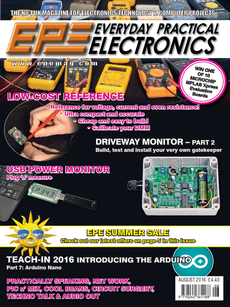 Everyday Practical Electronics - August 2016 | PDF | Electrical Engineering | Electronic Engineering