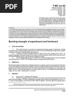 Tappi Standard Method | PDF | Paper | Paperboard
