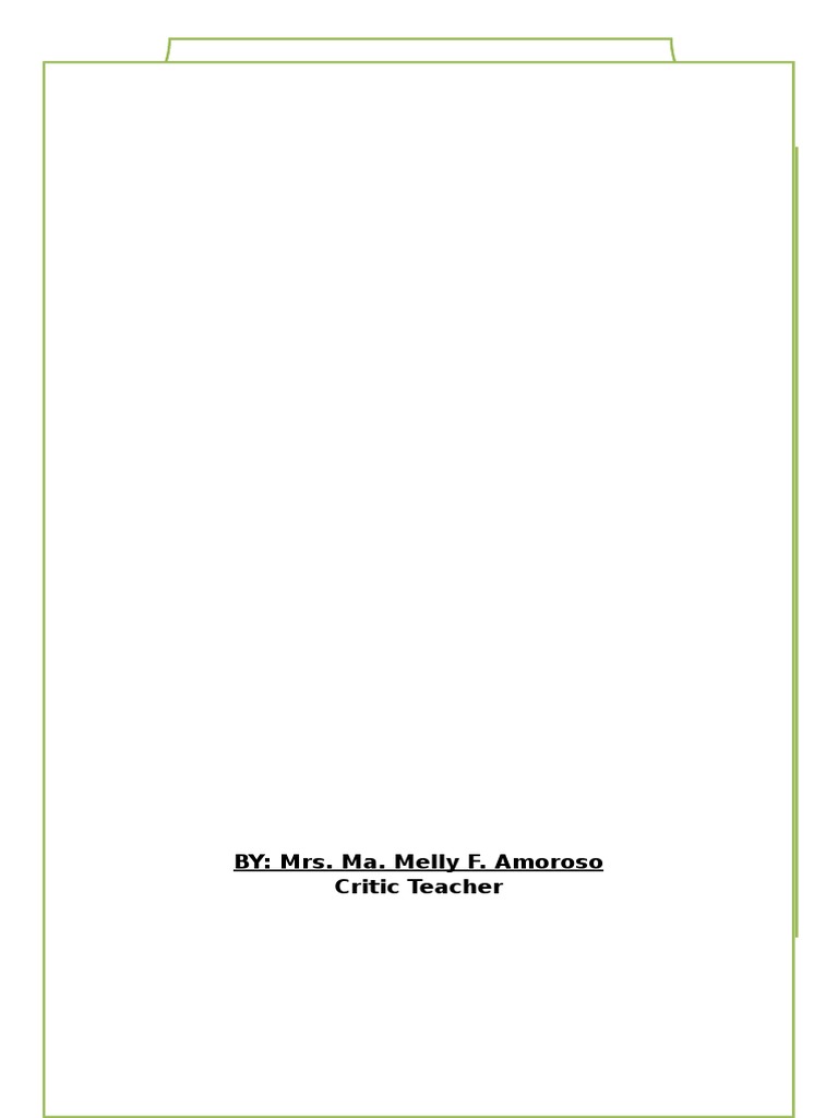 A Teacher Creed | PDF | Classroom | Teachers