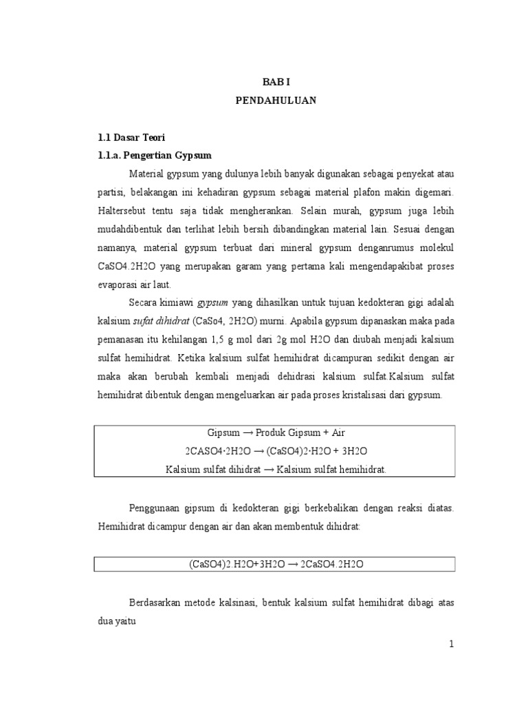 Lap Skill Lab Gipsum | PDF