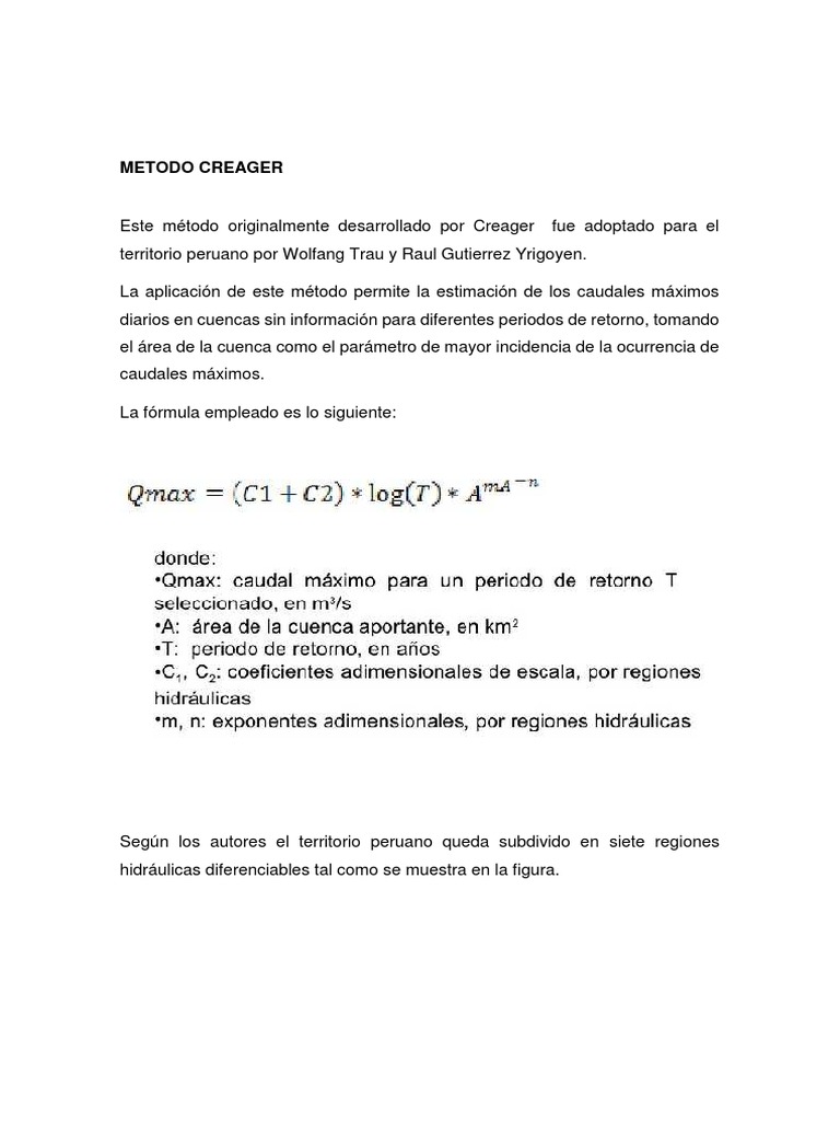 La Fórmula de Creager PDF | PDF