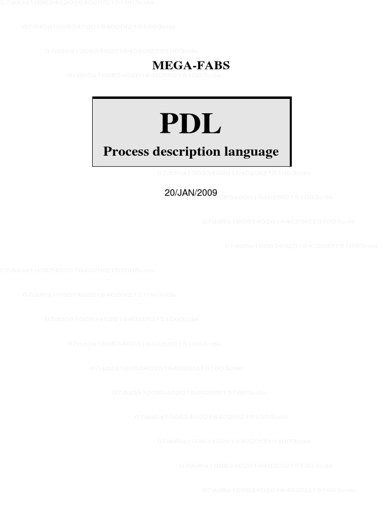 Manual PDL | PDF | Pointer (Computer Programming) | Subroutine