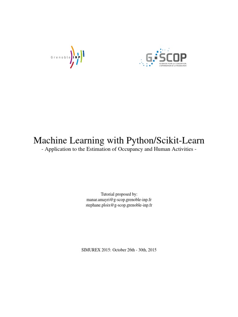 Basic ML in Python PDF | PDF | Machine Learning | Pattern Recognition