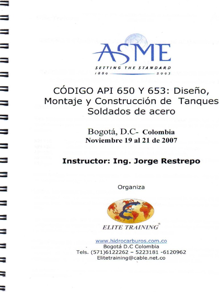 Api 650 en Espanol PDF | PDF | Acero | Soldadura