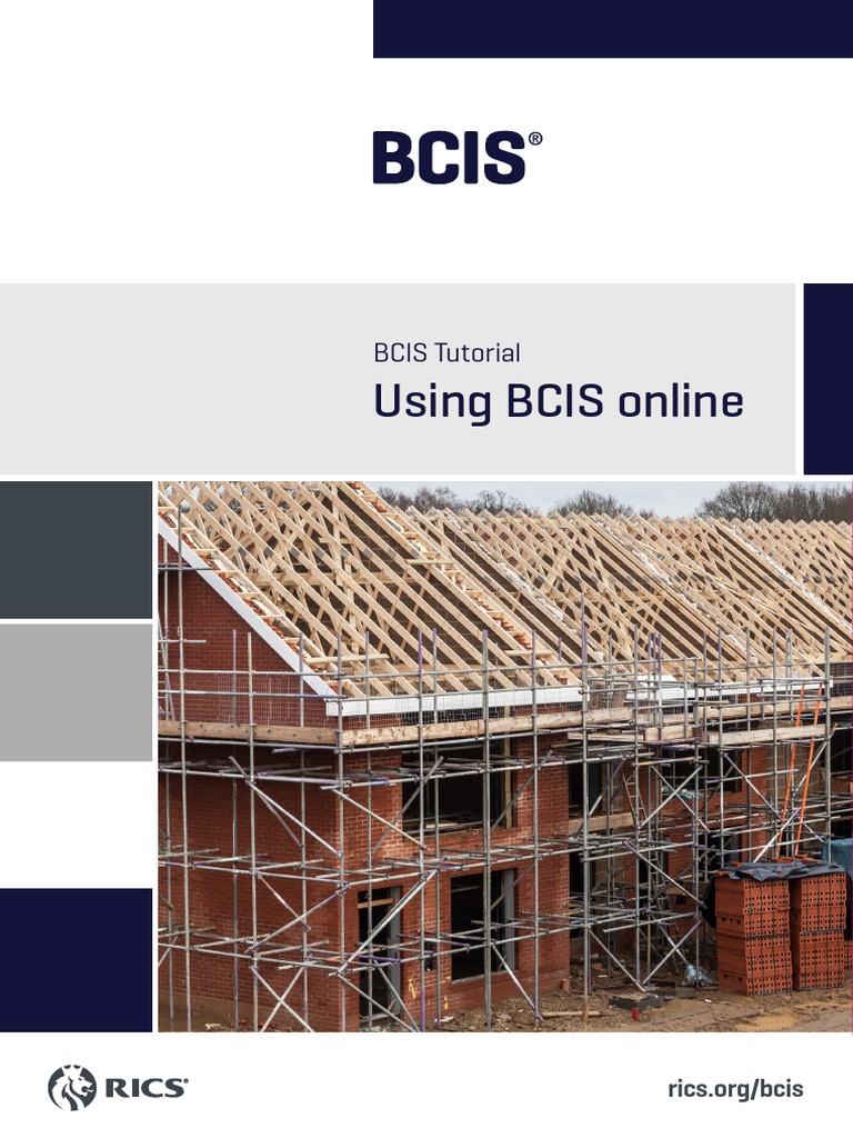 BCIS Tutorial PDF | PDF | Roof | Menu