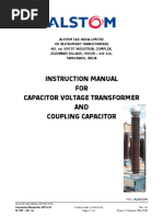 CCVT and CC Instruction Manual | PDF | Capacitor | Transformer
