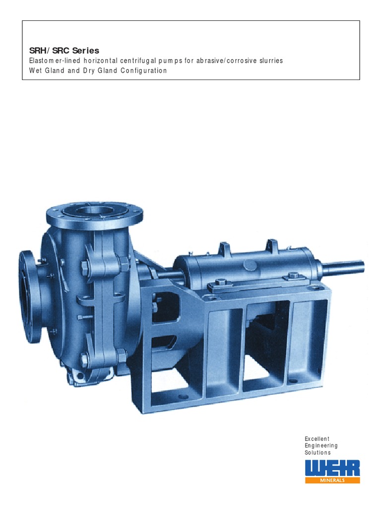 Warman SRH Pump Info | PDF | Pump | Mechanical Engineering