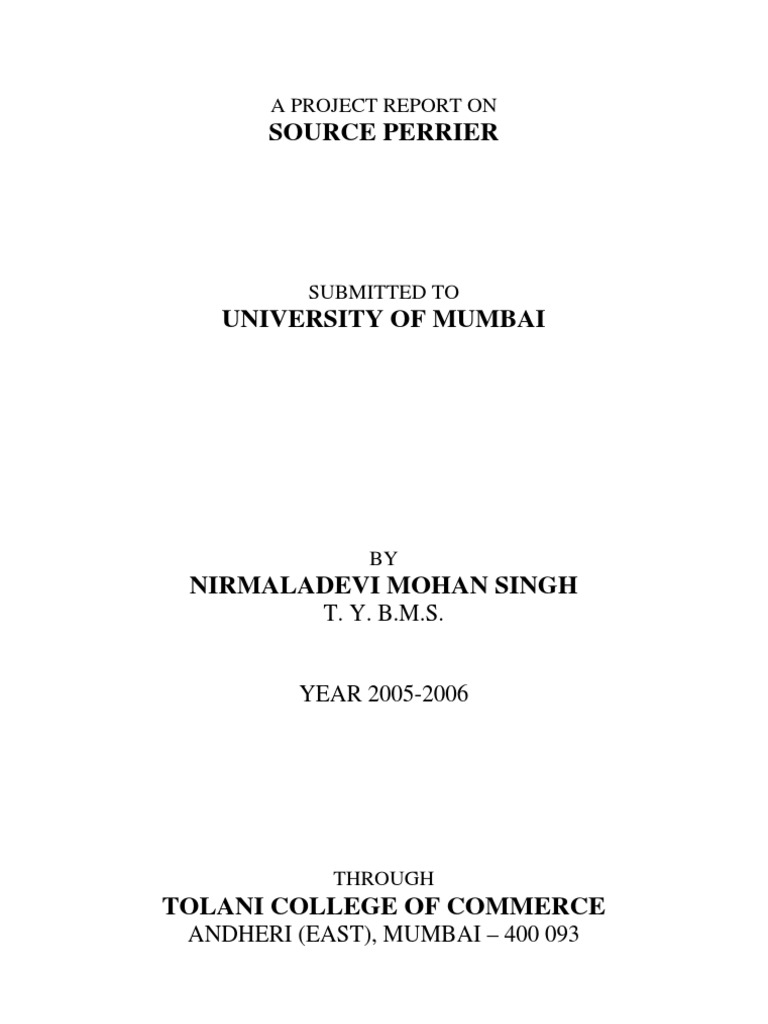 Source Perrier | PDF | Bottled Water | Purified Water