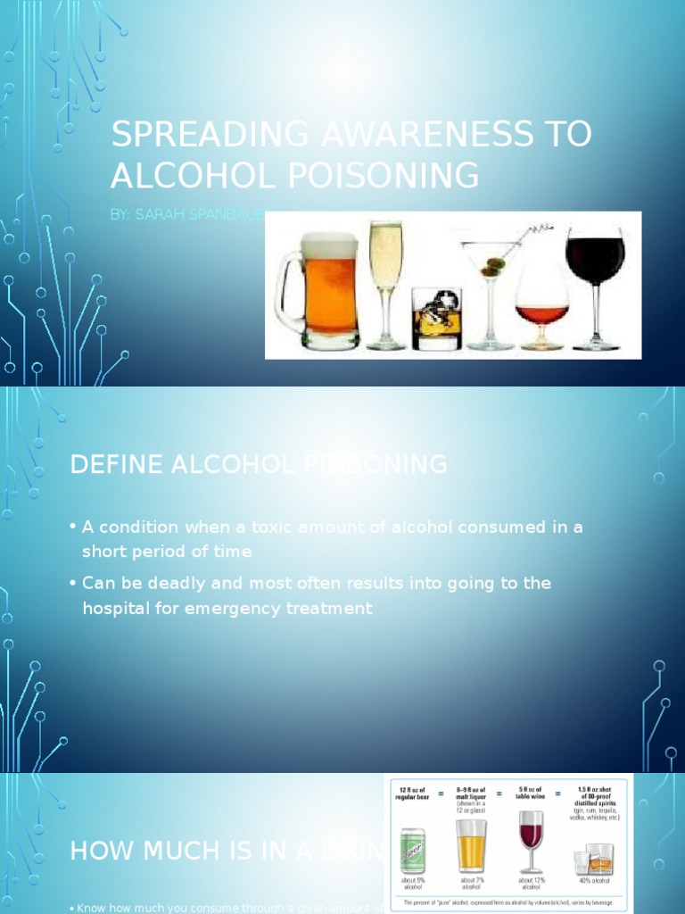 Spreading Awareness To Alcohol Poisoning 12 | PDF | Alcoholism ...