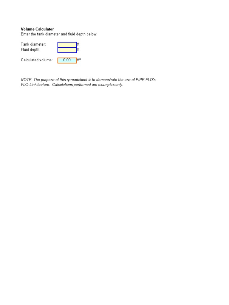 Calc Volume | PDF