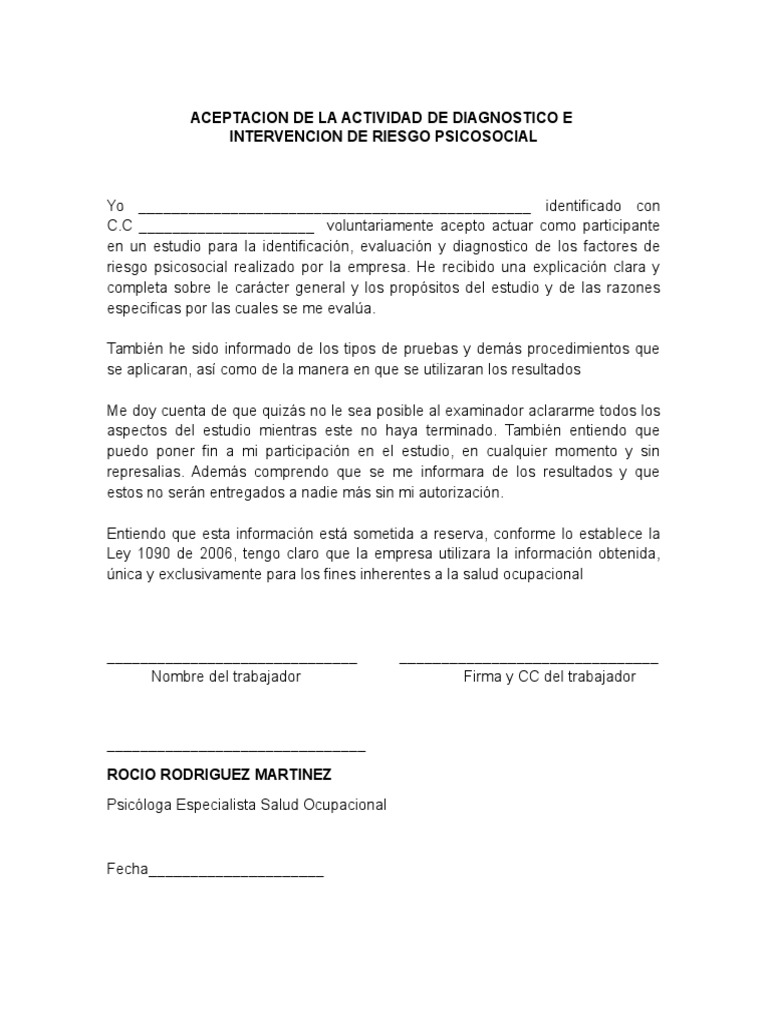 FORMATO CONSENTIMIENTO INFORMADO