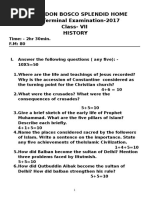 Syro Malabar Question Paper Class 11 | PDF | Salvation | Jesus