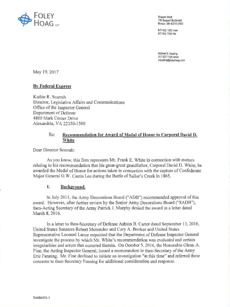 Keating To Scarrah 5.19.17 | PDF | Government