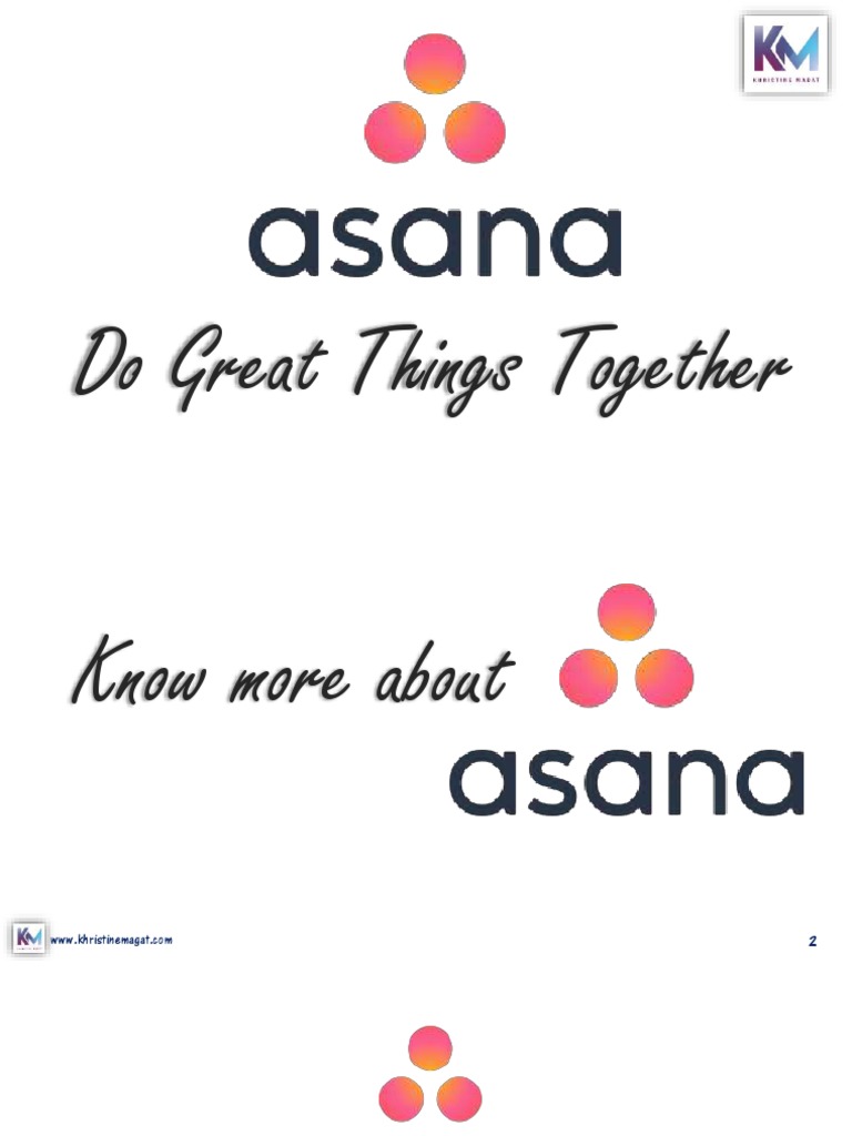 A Tutorial On How To Use Asana | PDF | Web Software | Human–Computer ...