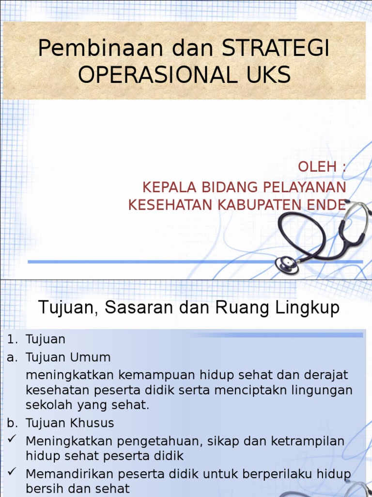 Strategi Operasional Uks | PDF