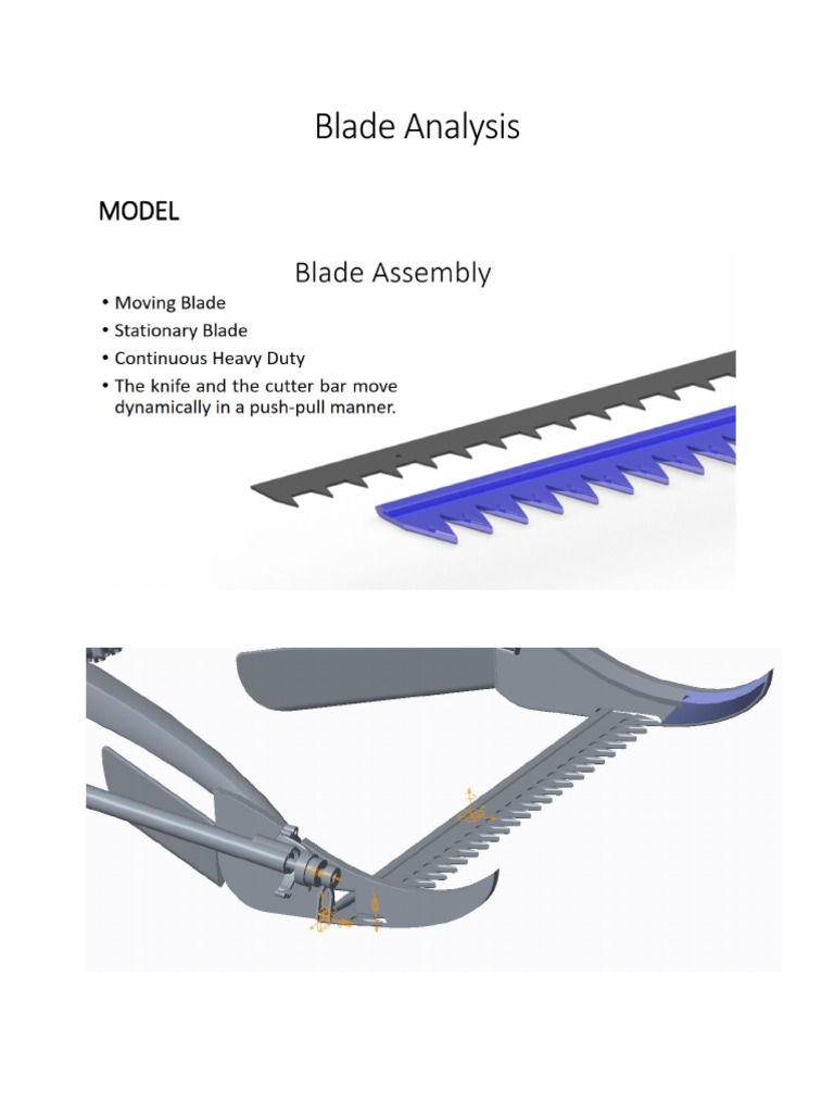 Blade Analysis | PDF