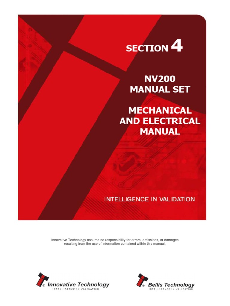 NV200 Manual Set - Section 4 PDF | PDF | Electrical Connector | Usb