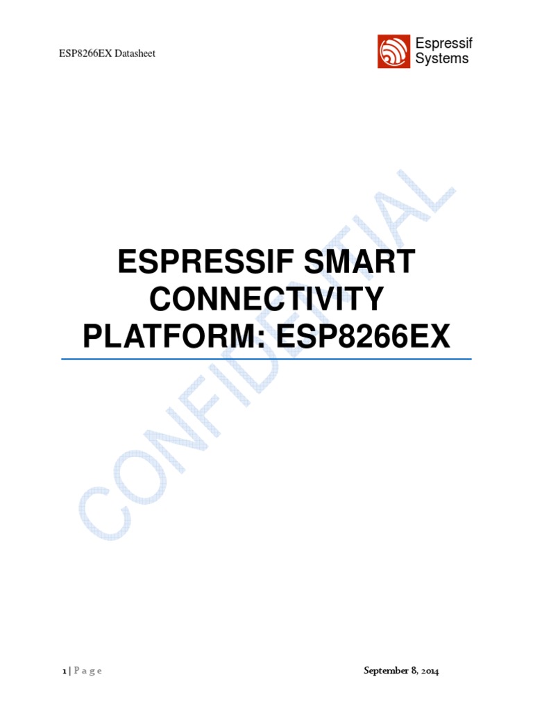 0A-ESP8266 Specifications v4.1 | PDF | Wi Fi | Ieee 802.11