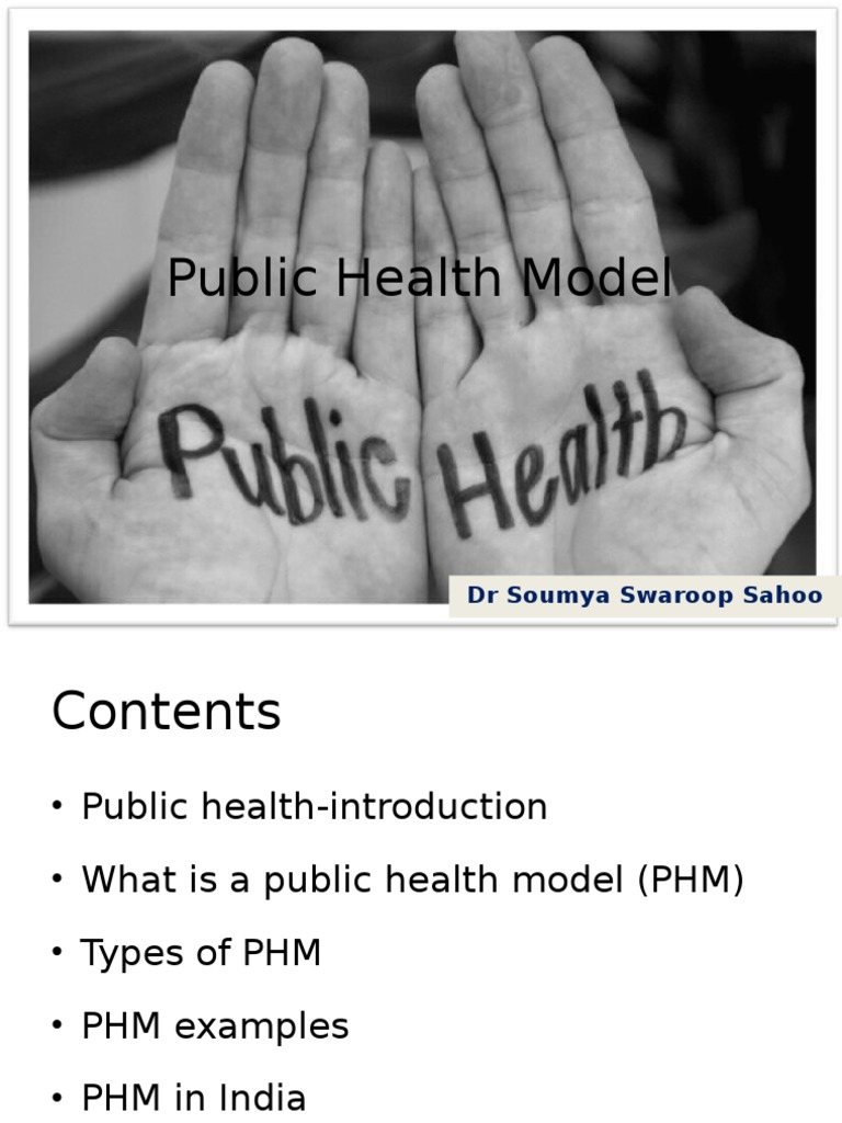 Public Health Model: DR Soumya Swaroop Sahoo | Download Free PDF ...
