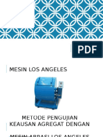 H. Keausan Agregat Dengan Mesin Los Angeles (Kelompok 10) | PDF