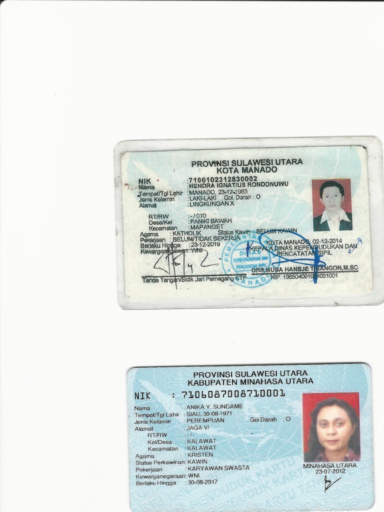 KTP Hendra N Ani | PDF