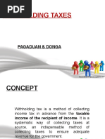 BIR Form 0619-F Filing Guidelines | PDF | Withholding Tax | Taxes