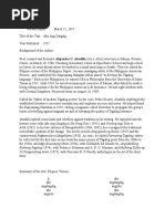 10 Filipino Short Stories For Philipine Literature With Themes | PDF ...