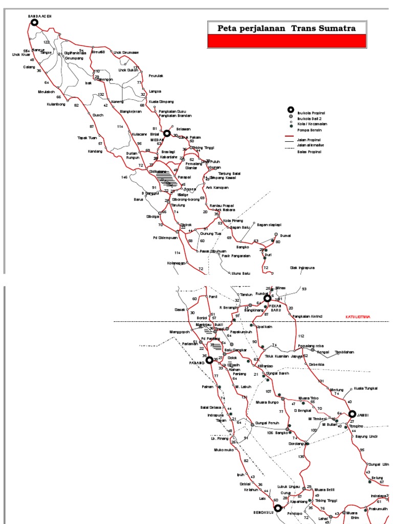 Peta Trans Sumatra | PDF