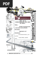 Cálculo de Áreas Transversales en Carreteras | PDF | Cálculo | Topografía
