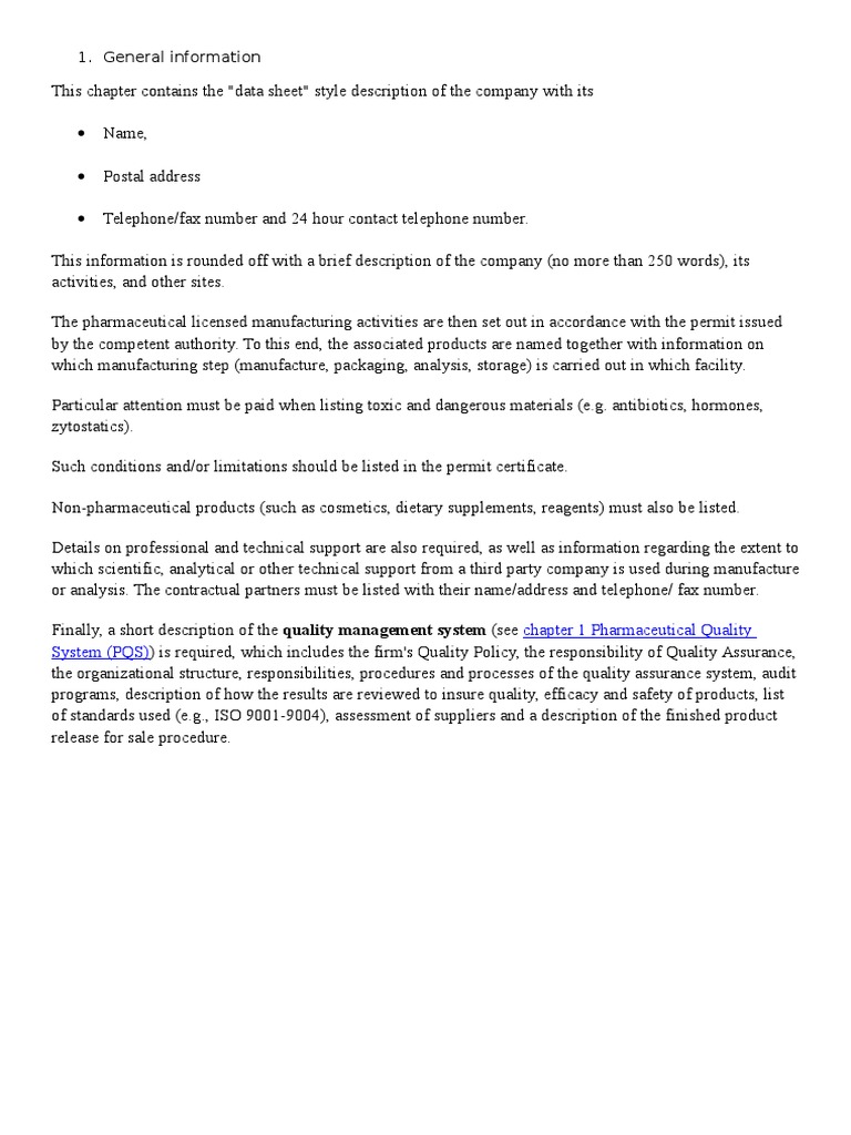 SMF GMP Manual | PDF | Verification And Validation | Specification ...