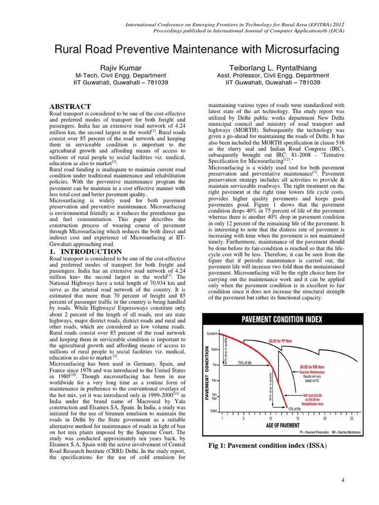 Microsurfacing of BT Roads | PDF | Road Surface | Construction Aggregate