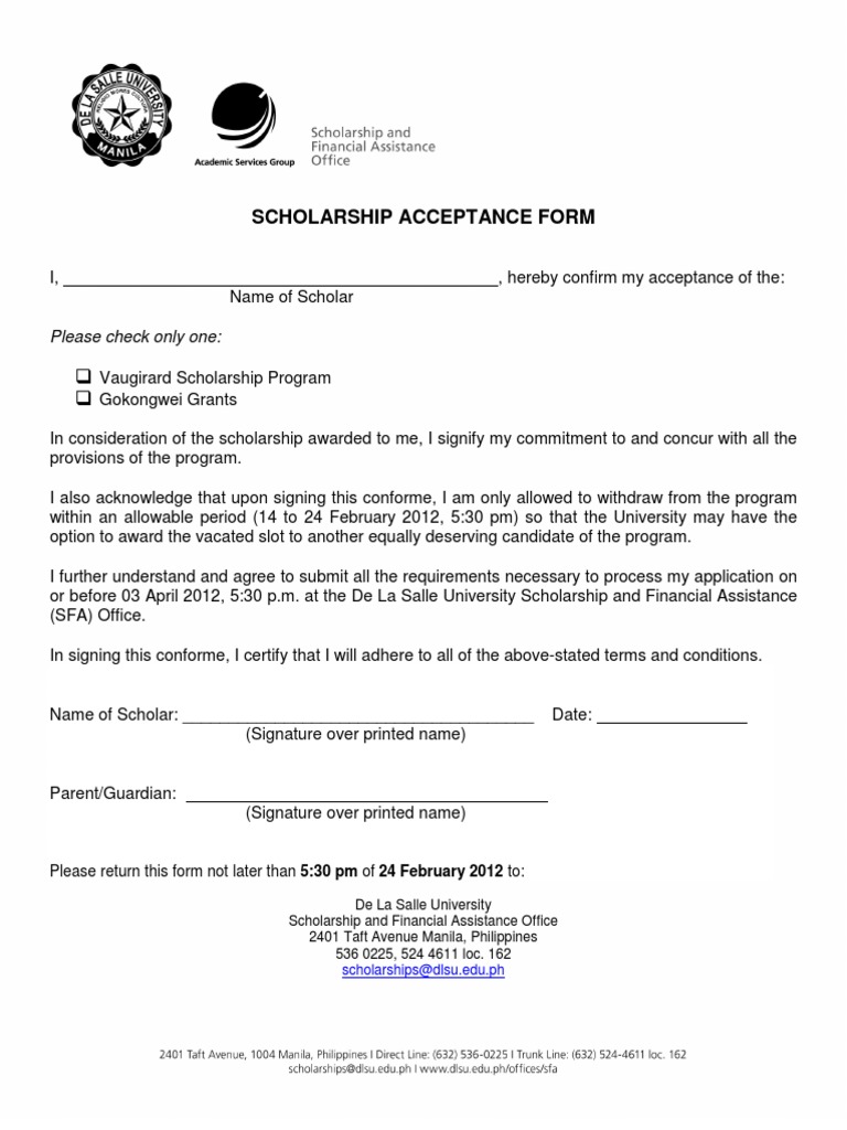 Dlsu Application Form | PDF